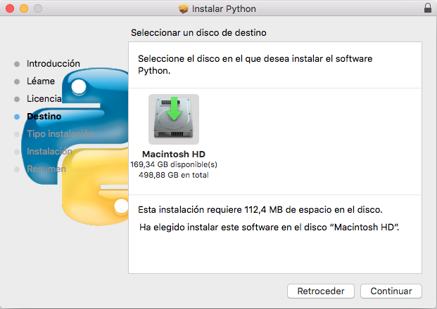 Cómo instalar Python 3 en Mac Os X (10.9 o posterior) - Tech Krowd