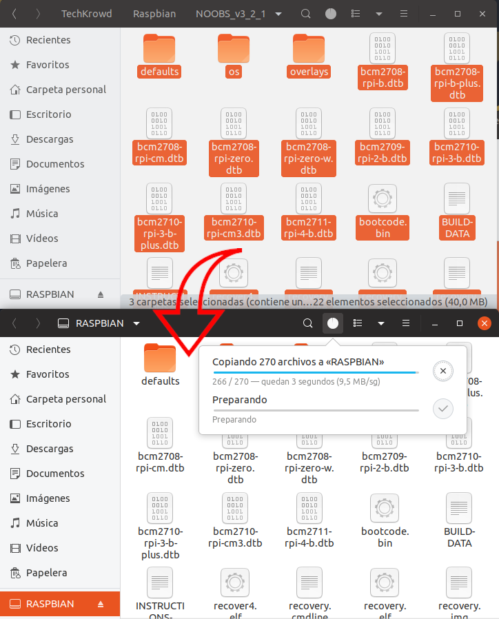 Raspberry Pi: Cómo instalar Raspbian desde NOOBS - Tech Krowd