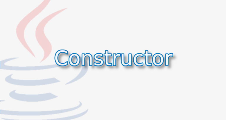 El constructor en Java - Tech Krowd